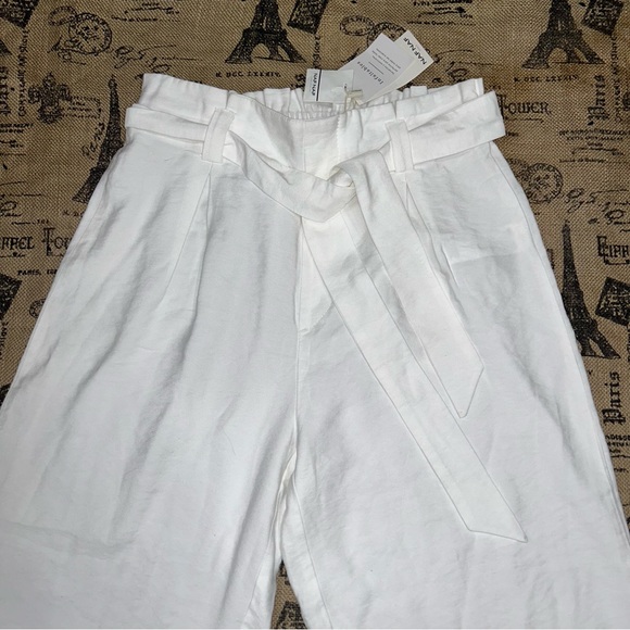 NAF NAF | Pants & Jumpsuits | Naf Naf Paris Nwt Crudo Puro White Tie ...
